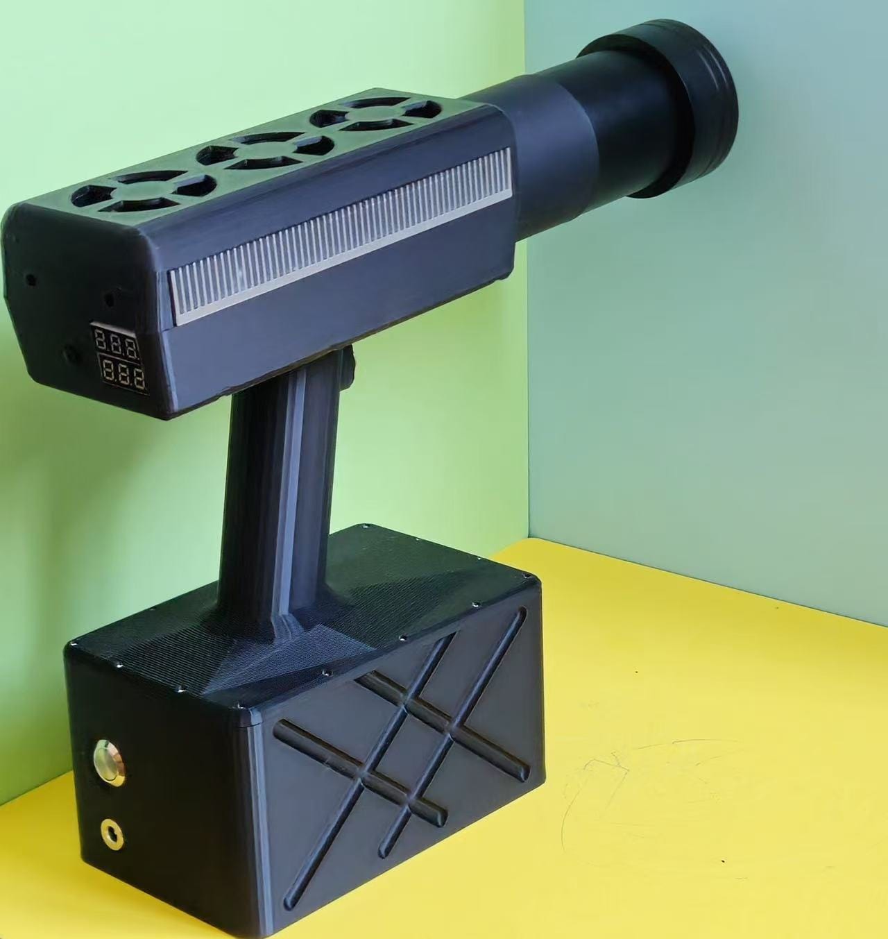 KX500-DIY Laser Cannon. Handheld 500W (Battery DC 46V 10Ah; Wavelength ...